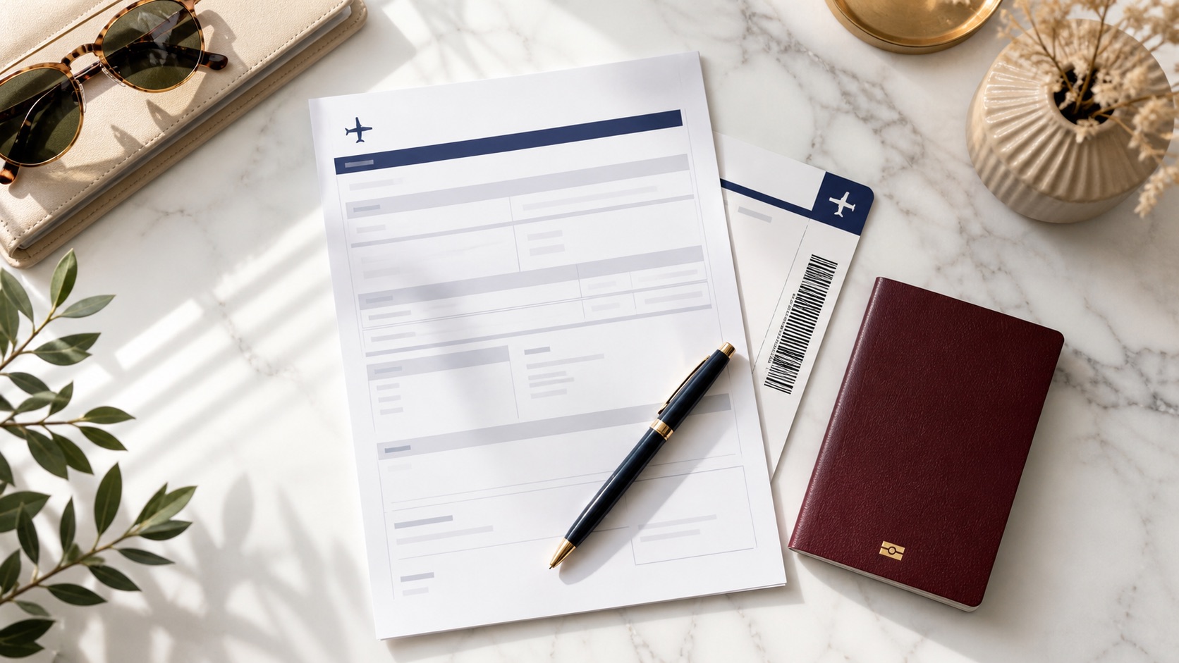 Flight Itinerary Template for Visa: Free Generator 2026